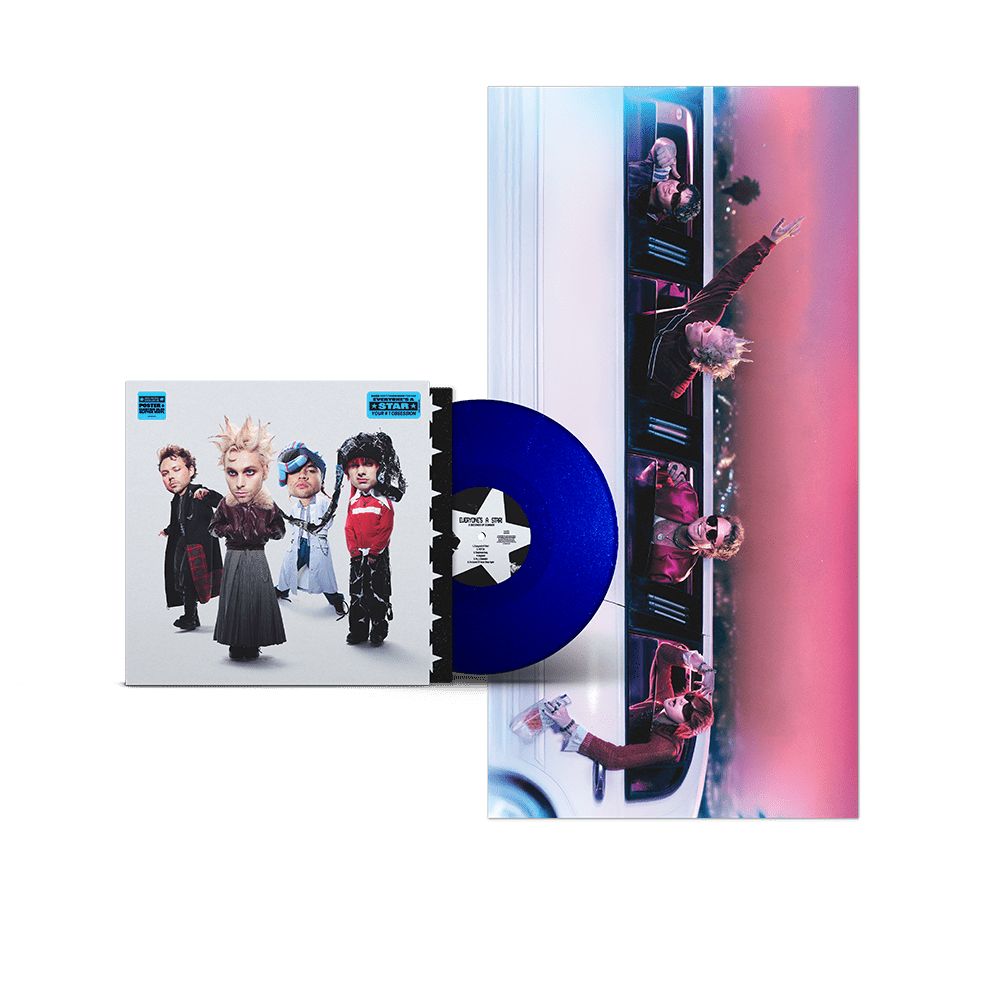 5 Seconds Of Summer - Everyone’s A Star! - Blue Glitter Vinyl LP Recor ...