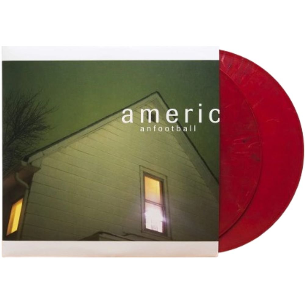 American Football - American Football - Red Marbled Vinyl LP Record ...