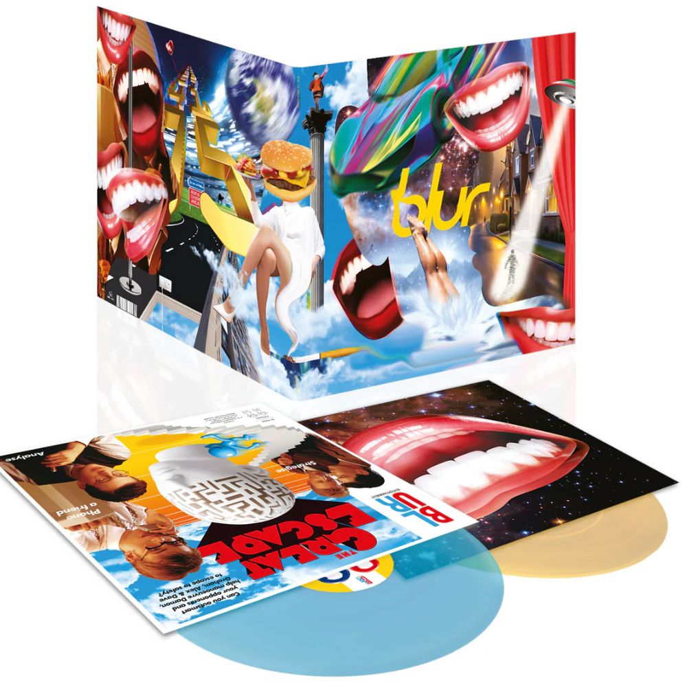 BLUR - The Great Escape (30th Anniversary Edition) - Yellow and Blue V ...