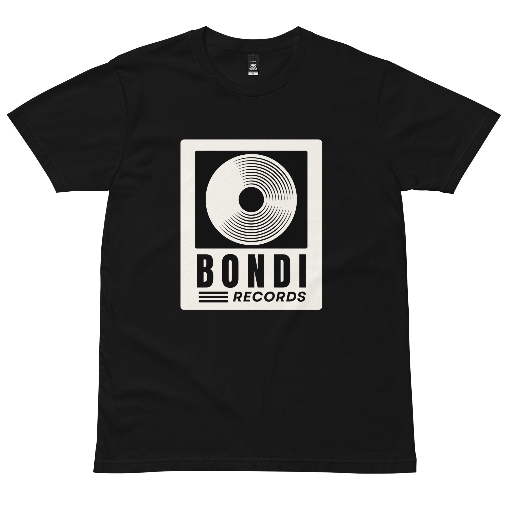 Bondi Records men's retro t-shirt - dark - Bondi Records