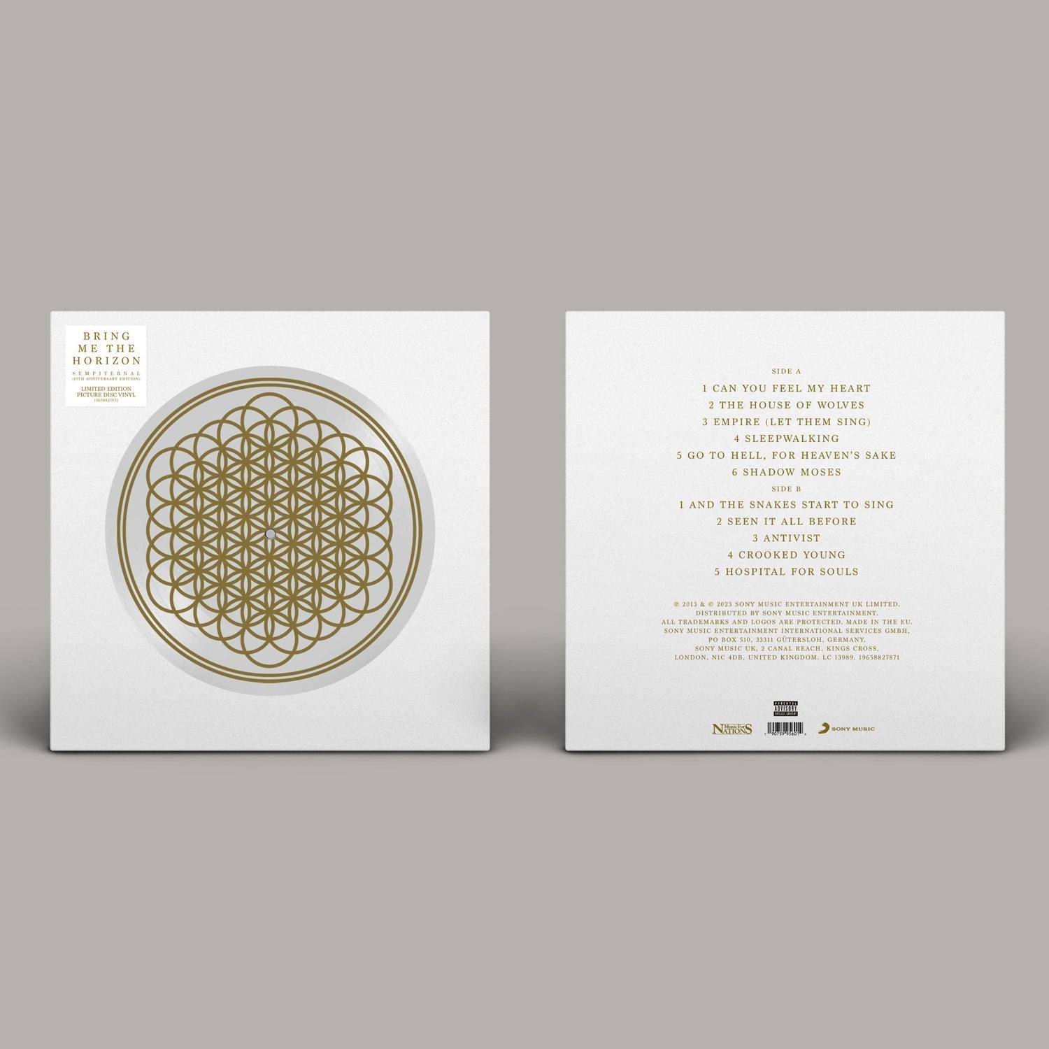 Bring Me The Horizon - Sempiternal - 10th Anniversary Vinyl LP Record ...