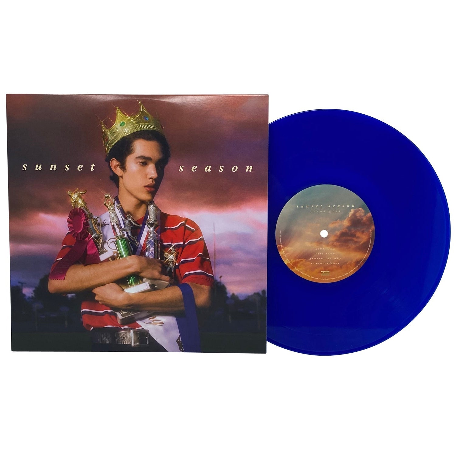 Conan Gray - Sunset Season - Translucent Blue Vinyl EP Record – Bondi ...