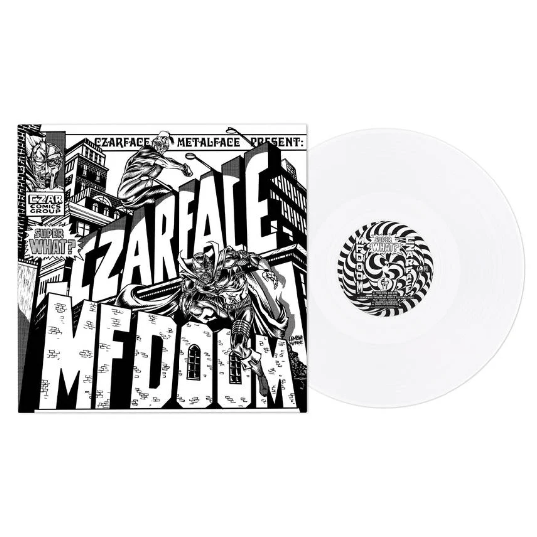 Czarface & MF DOOM - Super What? - White Vinyl LP Record – Bondi Records