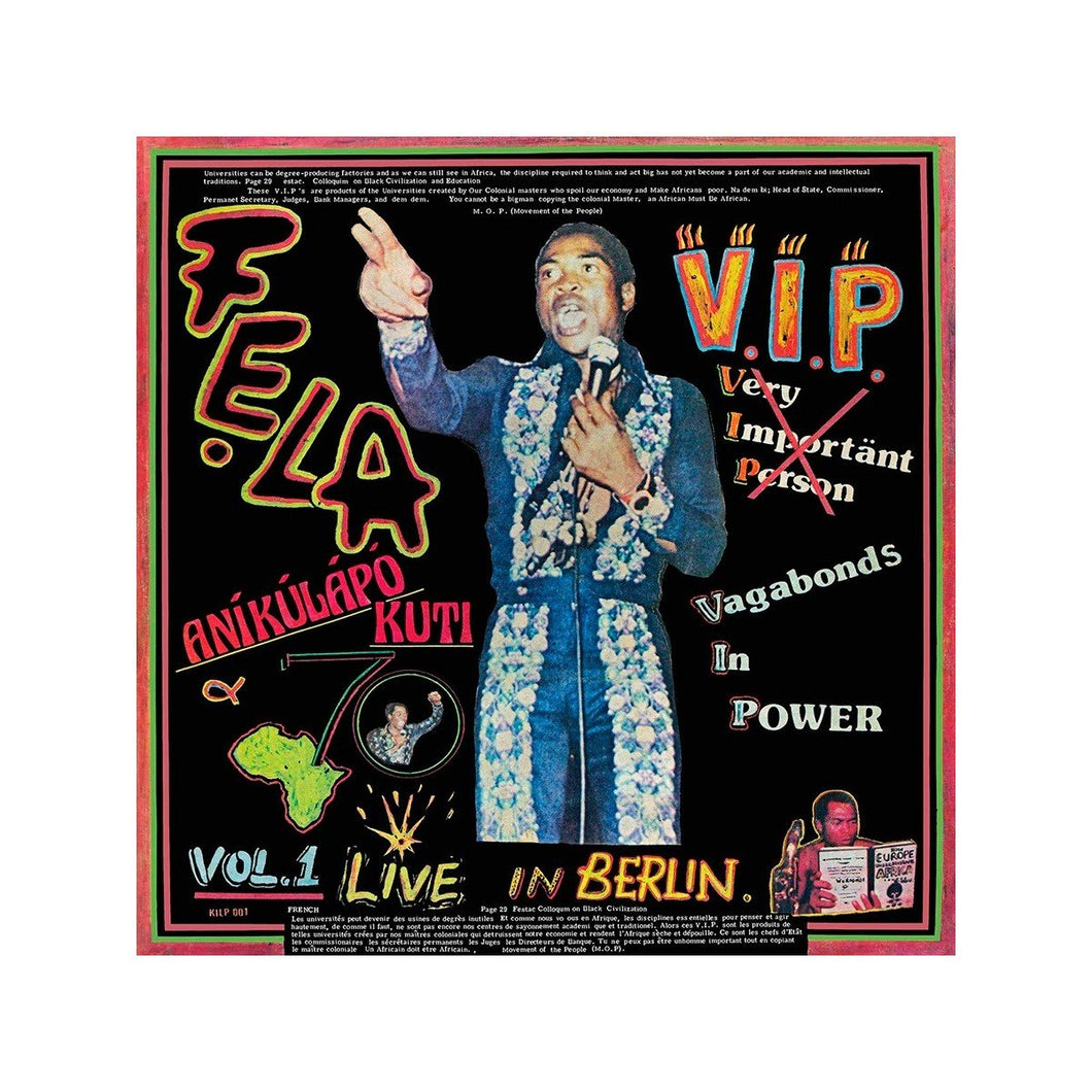 Fela Kuti - V.I.P. - Vinyl LP Record – Bondi Records