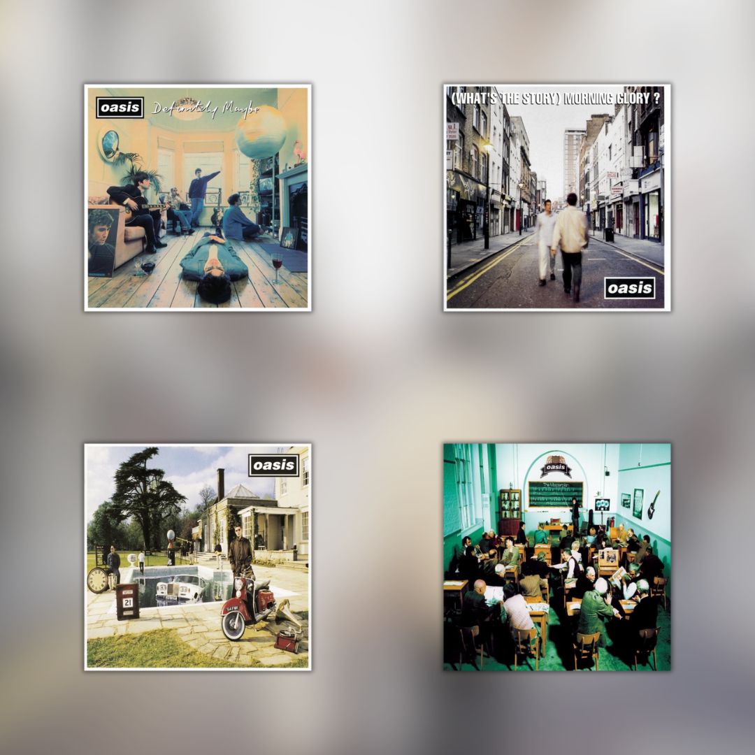 Oasis Vinyl Lp Record Bundle Bondi Records