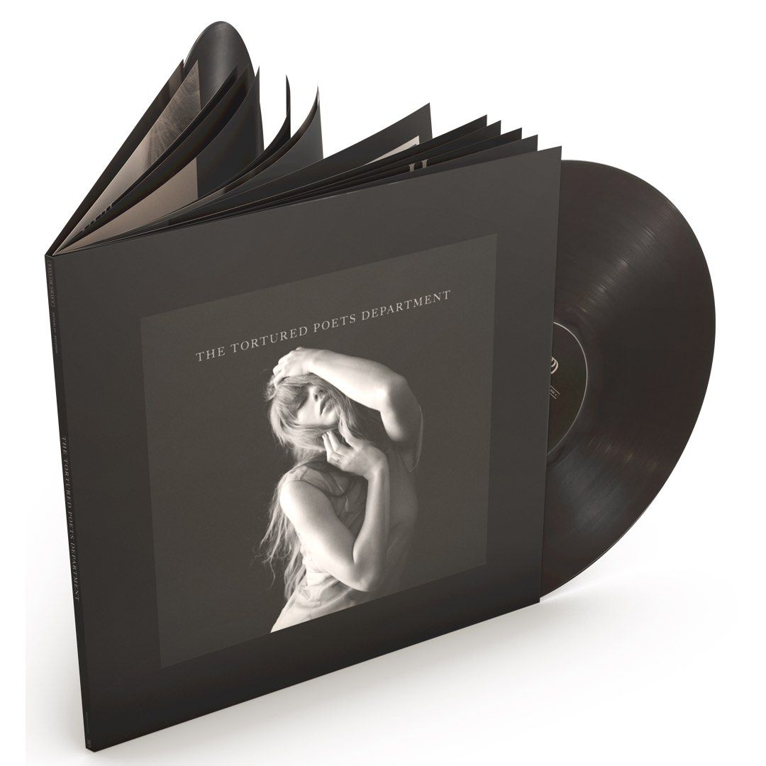 Taylor Swift - The Tortured Poets Department - Ink Black Vinyl LP ...