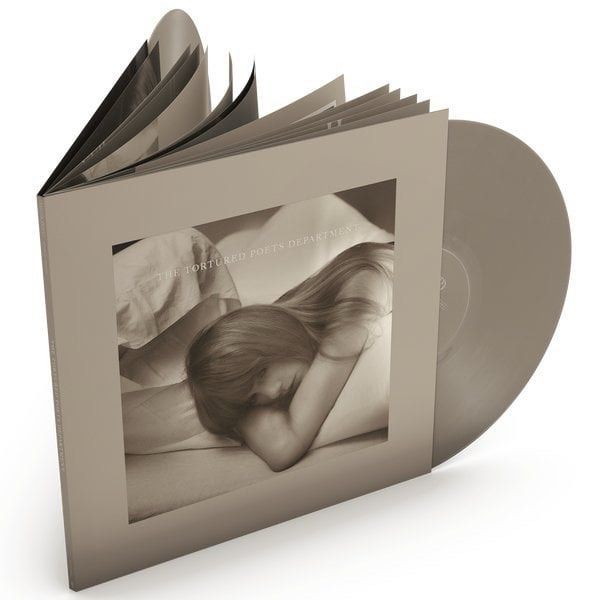 Taylor Swift - The Tortured Poets Department - Parchment Beige Vinyl ...