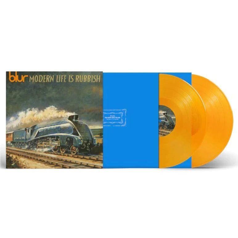 Blur - Modern Life Is Rubbish - Orange Vinyl LP Record – Bondi Records