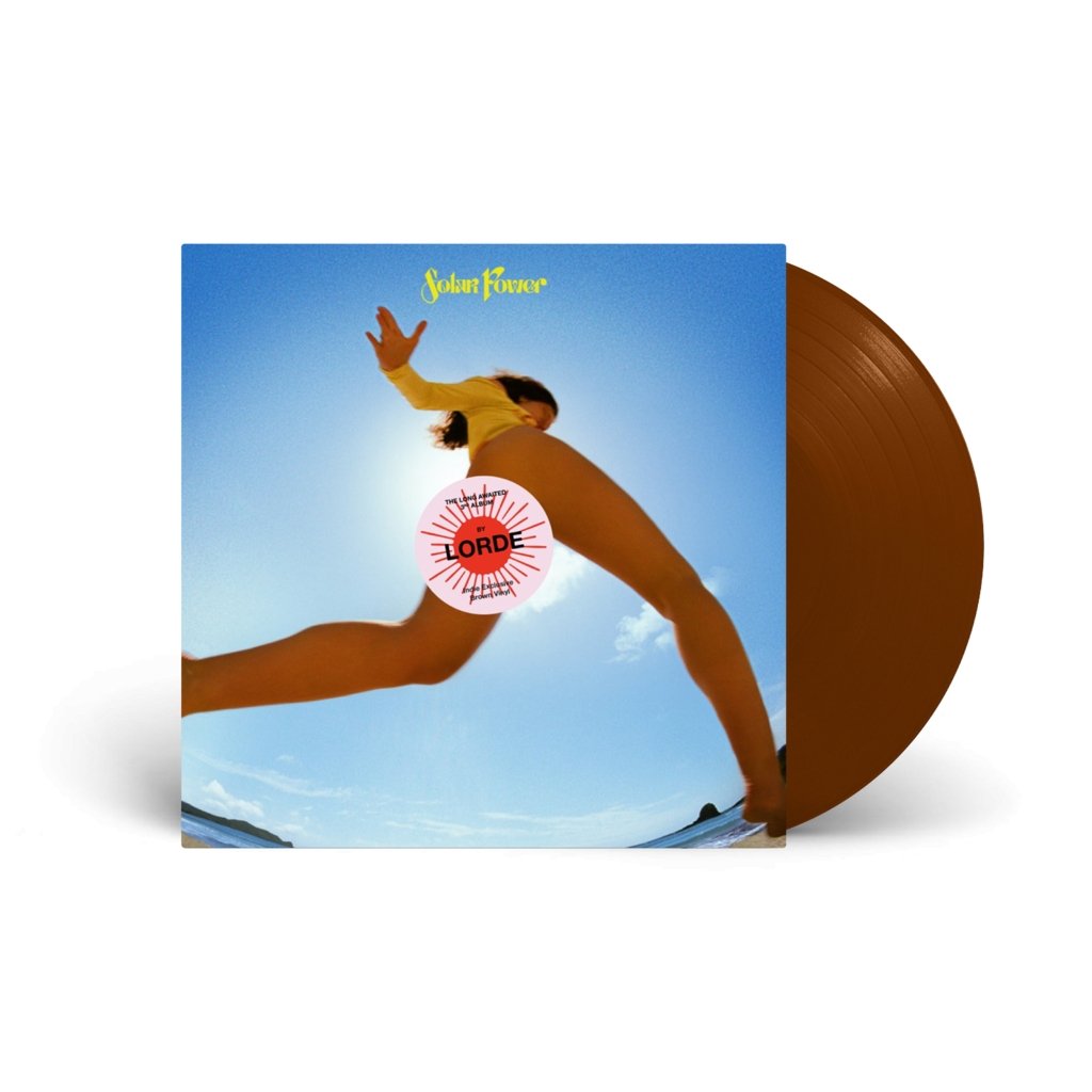 Lorde Solar Power Indie Exclusive Limited Edition Brown Lp Vinyl
